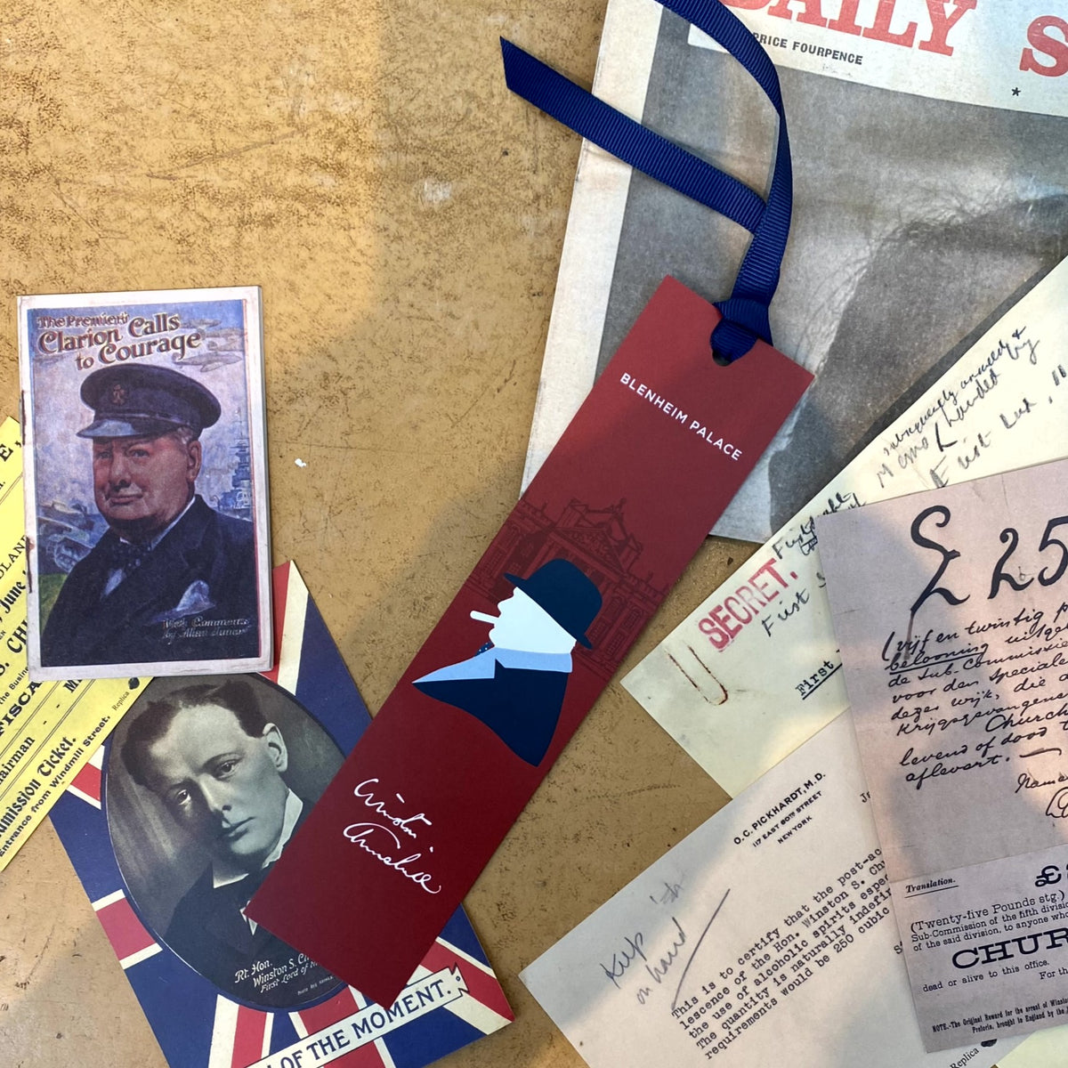 Churchill Bookmark – Blenheim Palace